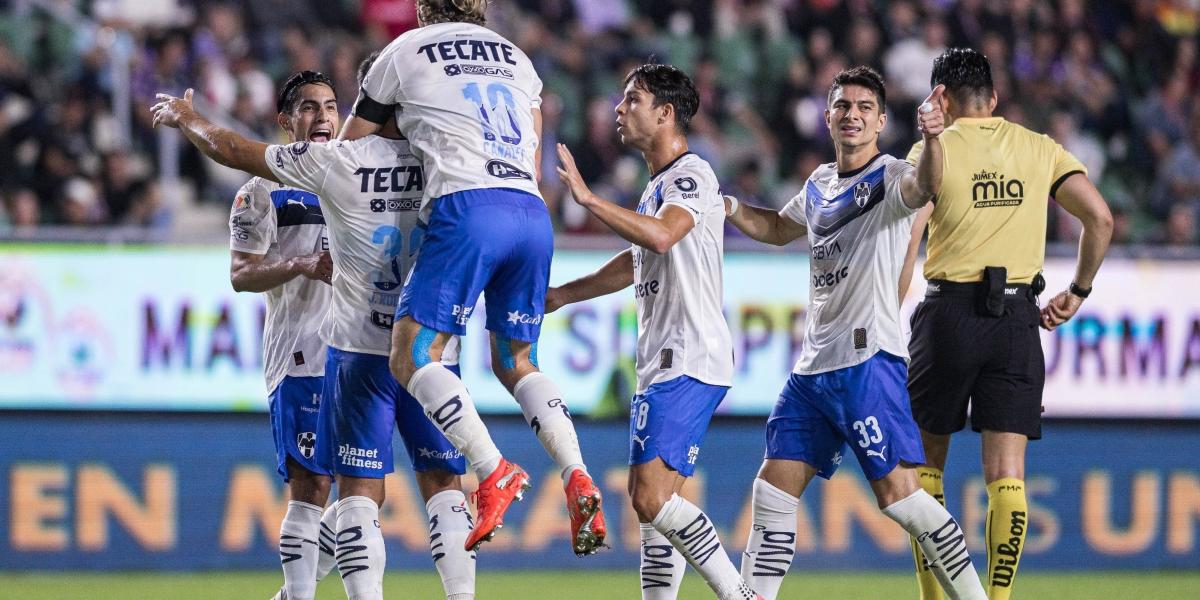 Monterrey golea 5-1 como visitante al Mazatlán