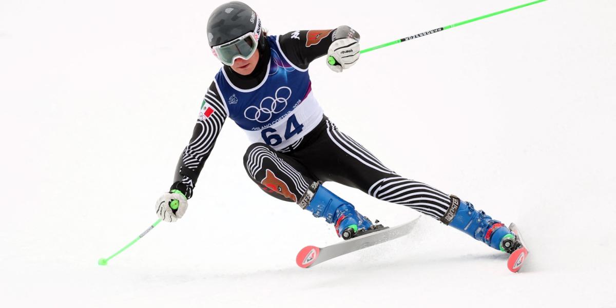 Lasse Gaxiola debuta en Milano Cortina 2026: termina 53 en slalom gigante