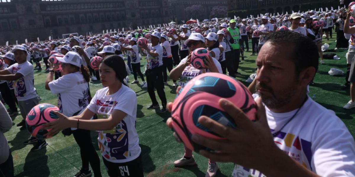 CDMX rompe Récord Guinness con la clase de futbol más grande del mundo ...