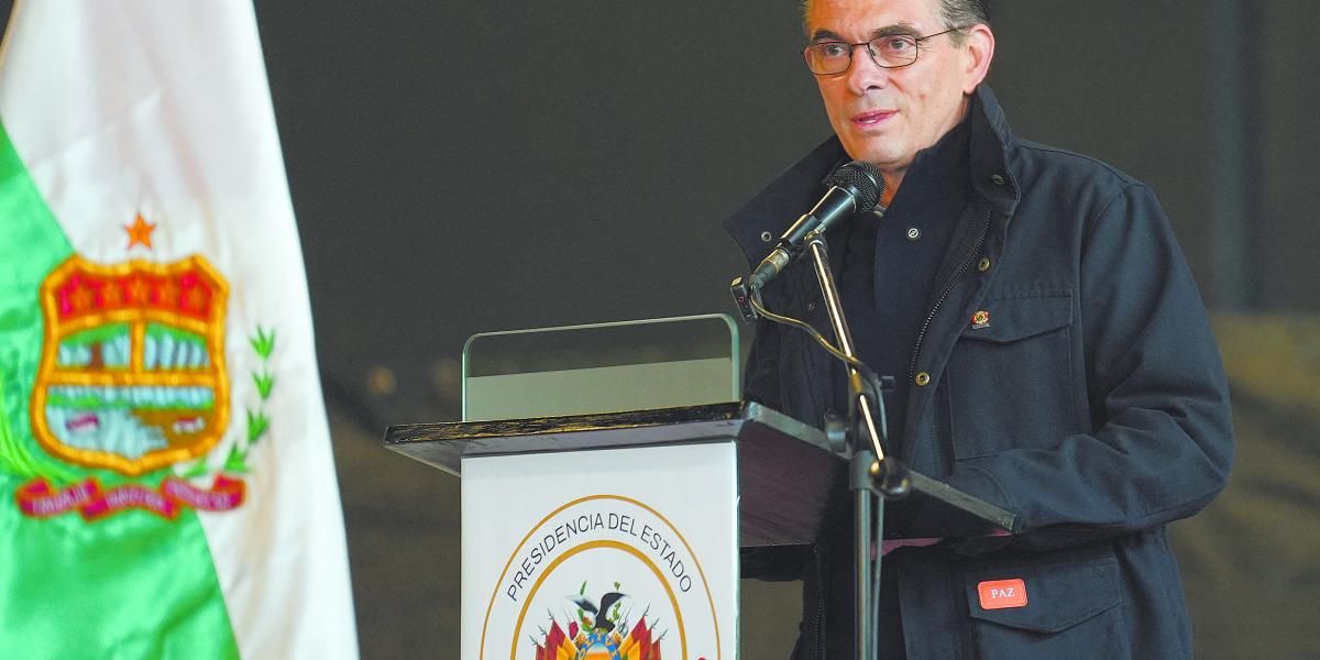 Bolivia está “casi al límite”, advierte Paz