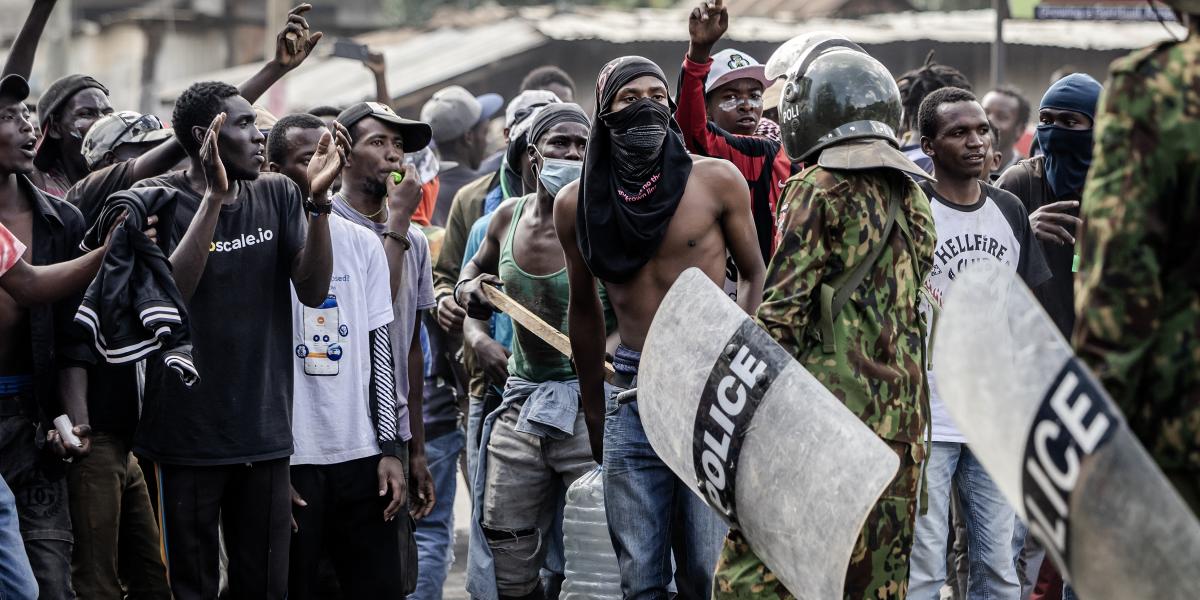 Kenia reprime protestas contra centro de cuarentena para ...