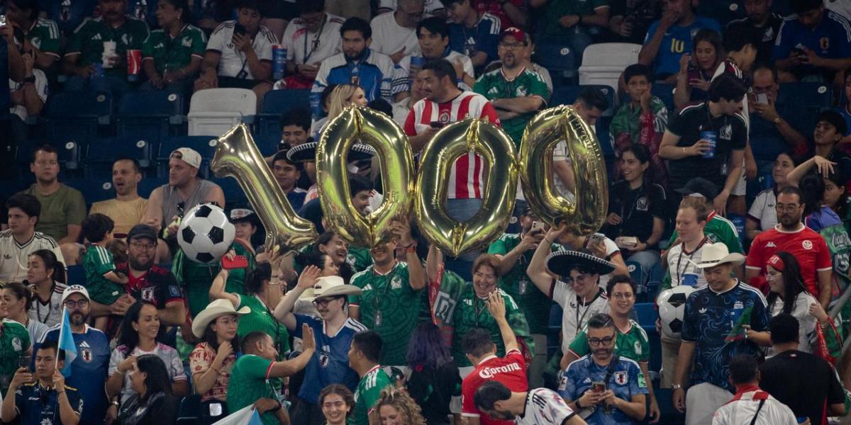 Monterrey albergó fiesta multicultural por partido 1,000 del Mundial