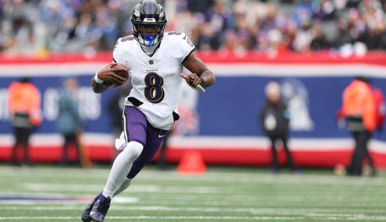 Lamar Jackson lanza cinco touchdowns en triunfo de Ravens sobre Giants en la NFL