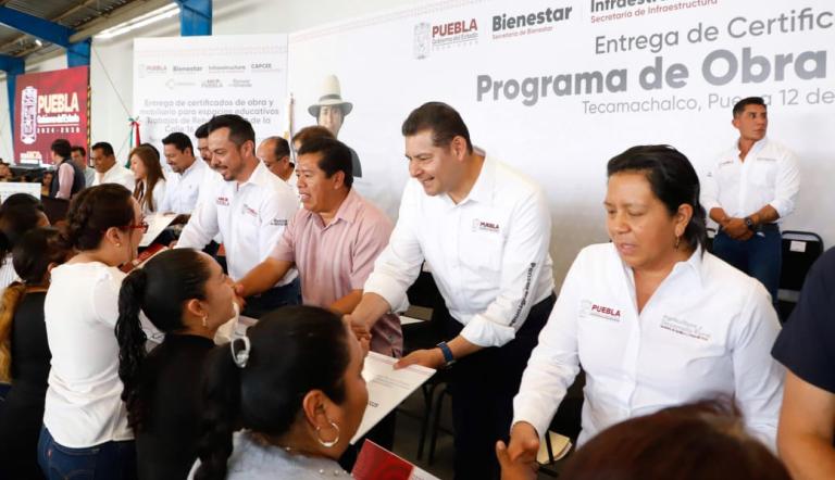 Con seguridad, justicia y riqueza comunitaria Puebla avanza