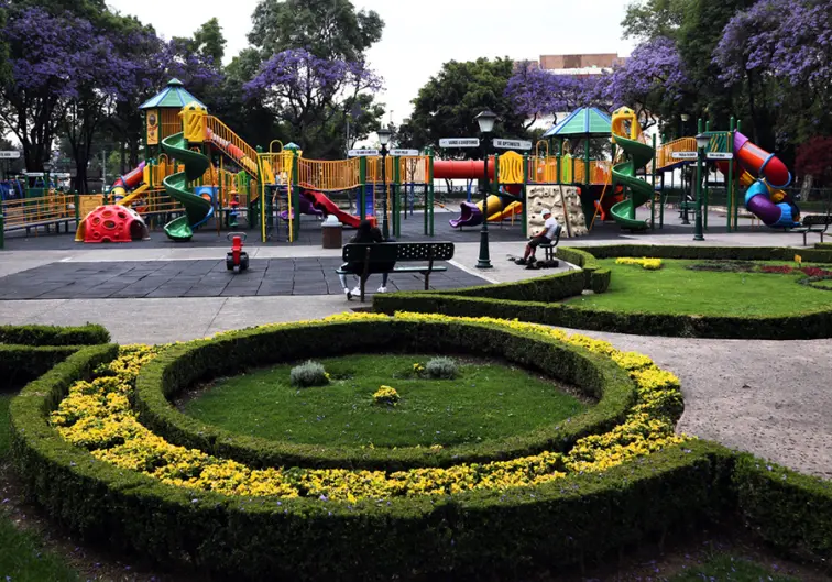 Covid-19: Así se ven los parques vacíos en la CDMX